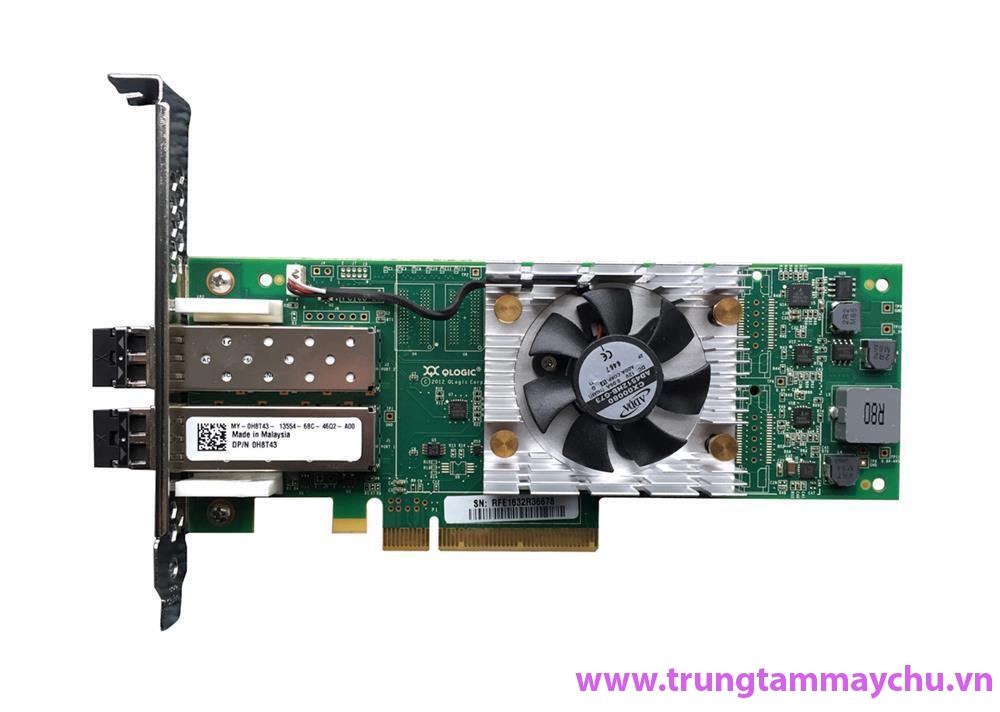 Card điều khiển Dell QLogic QLE2662 Dual Port 16Gbps FC PCIe HBA ...